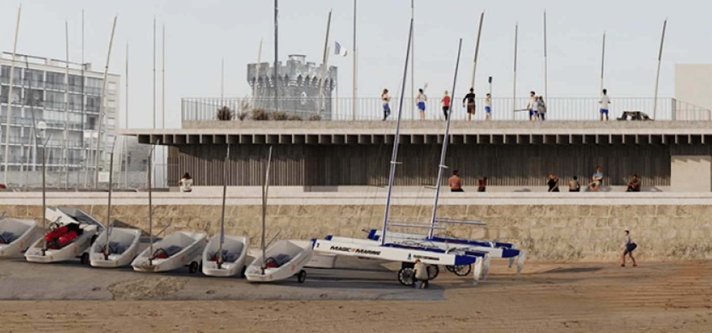 Les Sables-d’Olonne Vendée. DÉCOUVREZ la future BASE de MER sablaise