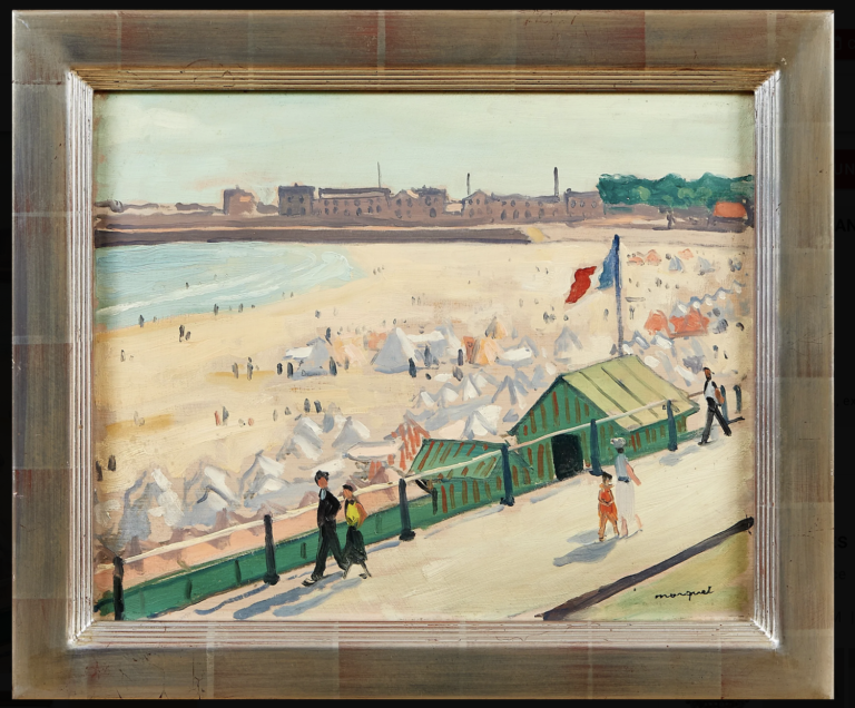 Les Sables-d’Olonne Vendée. L’enchère pour le tableau d’Albert Marquet ...